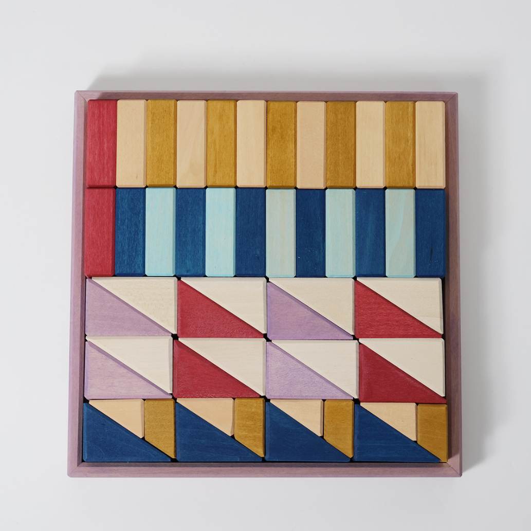 Grimm's Tiny Art Collection - Rhythm Building Set | Waldorf Block Set ...