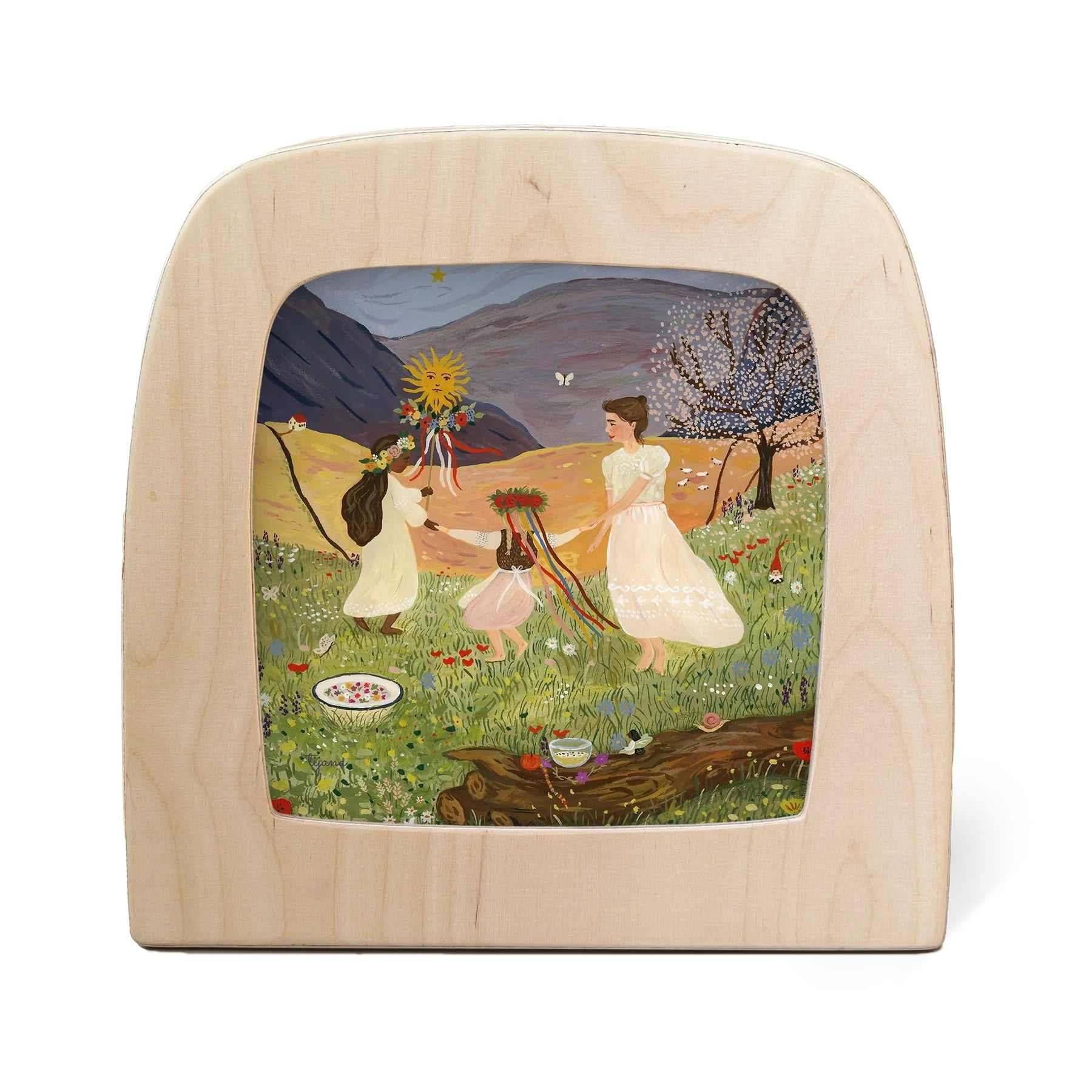 Tijana Draws - May Queen Dance Silhouette – Little Acorns to Mighty Oaks